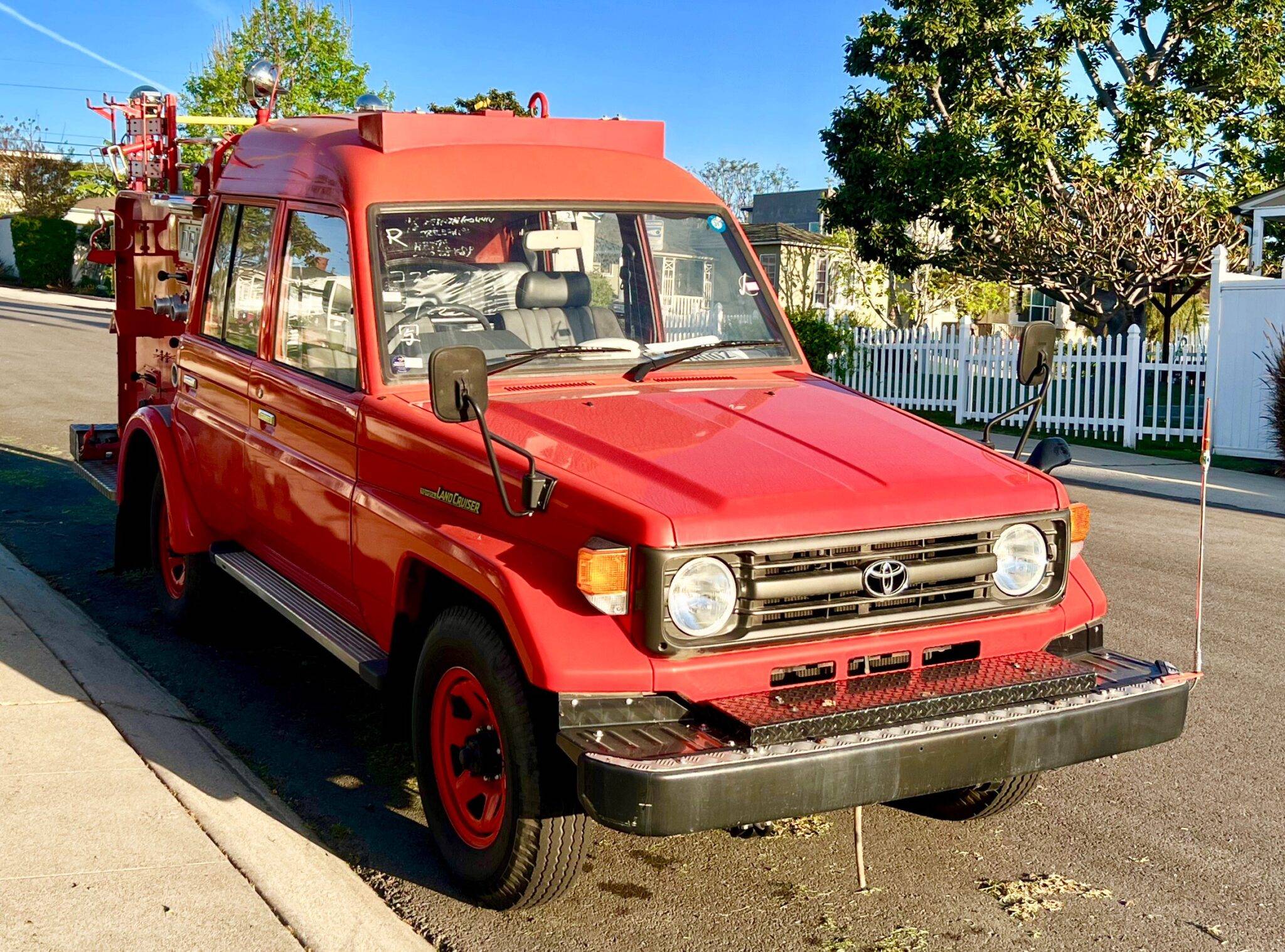 1992 Toyota Land Cruiser Fire Truck – Frank's Cars in the Hood